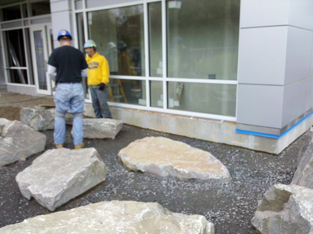 Flexi-Pave decoritive area at SUNY IT | Environmental Paving Solutions, LLC