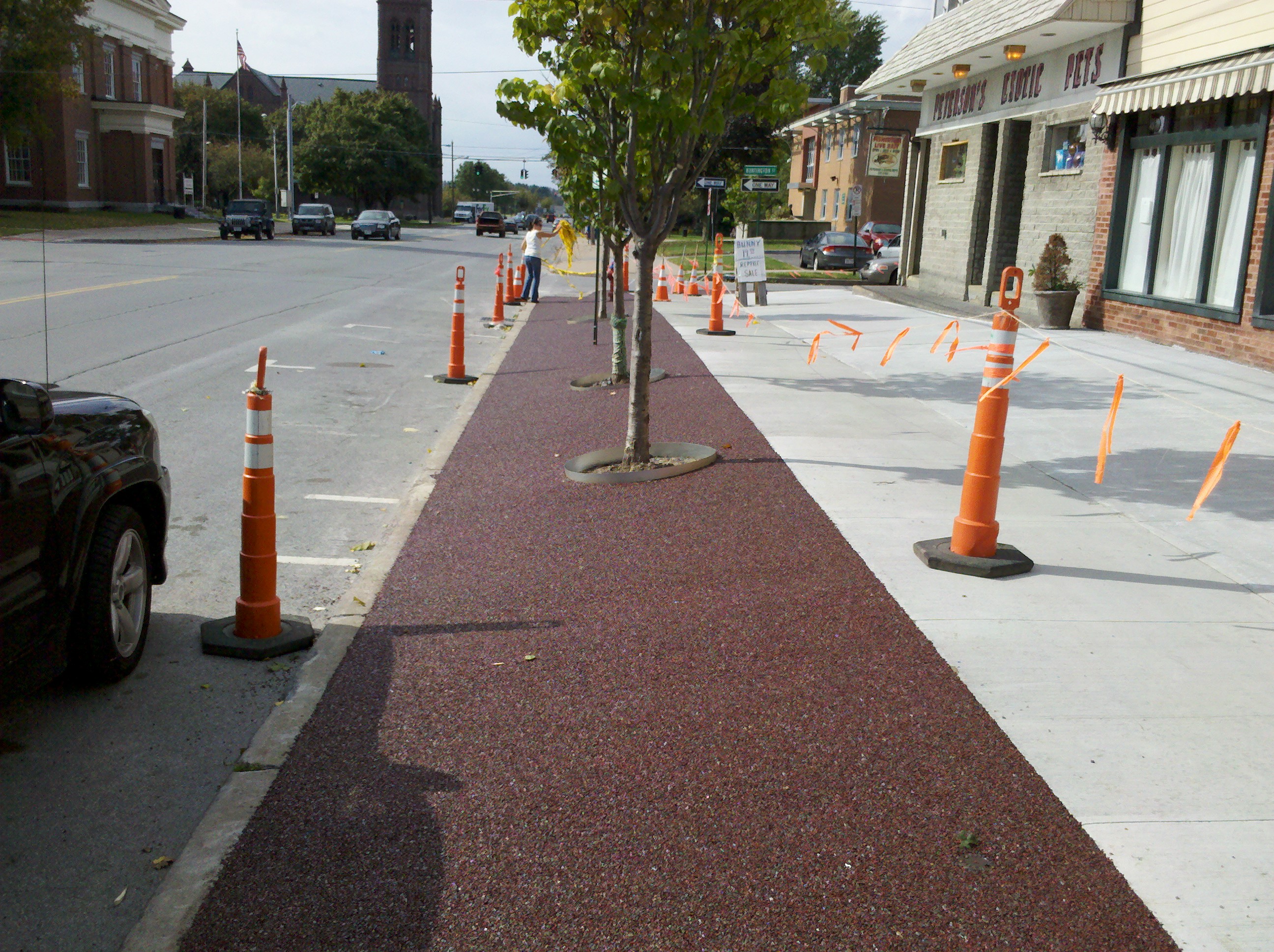 Flexi-Pave Streetscape Rome NY (1) | Environmental Paving Solutions, LLC